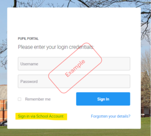 Pupil Portal | Exeter School