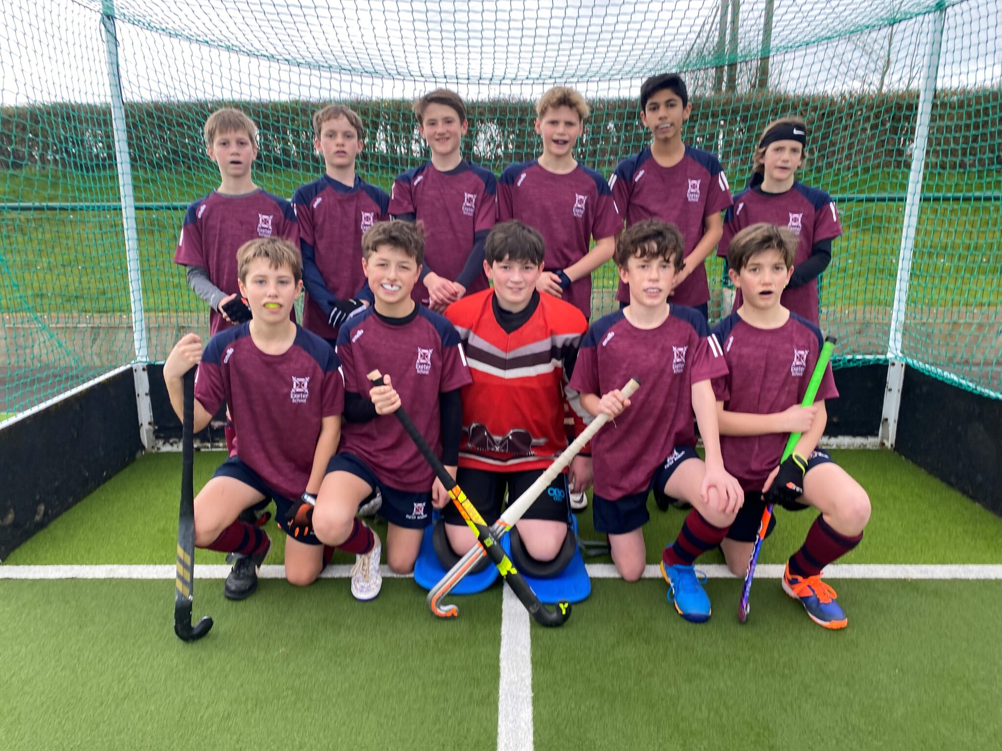 U12 boys runners up in hockey finals | Exeter School