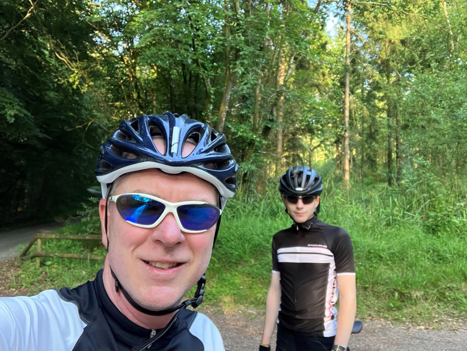 Mr Baker and Ewan take on Nello bike challenge | Exeter School