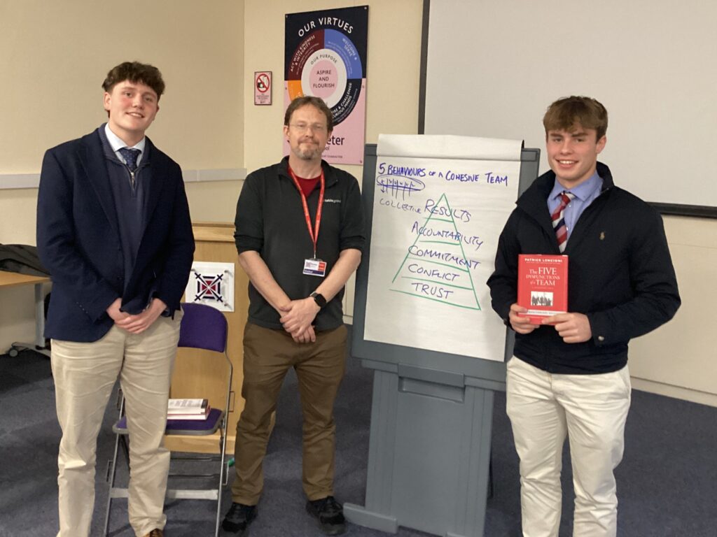 Economics Society welcomes alumni speaker Chris Briggs – Exeter School